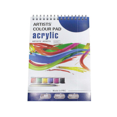 Artist Colour Pad Acrylic A4 - Llafkelen